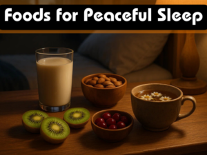 10 Best Foods That Help You Sleep Peacefully at Night