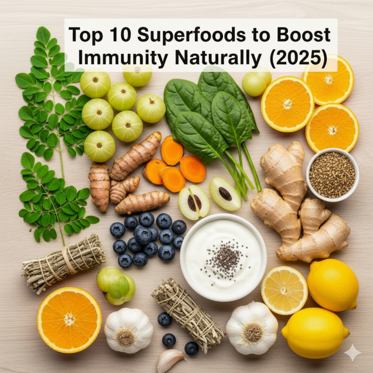 Top 10 Superfoods to Boost Immunity Naturally in 2025